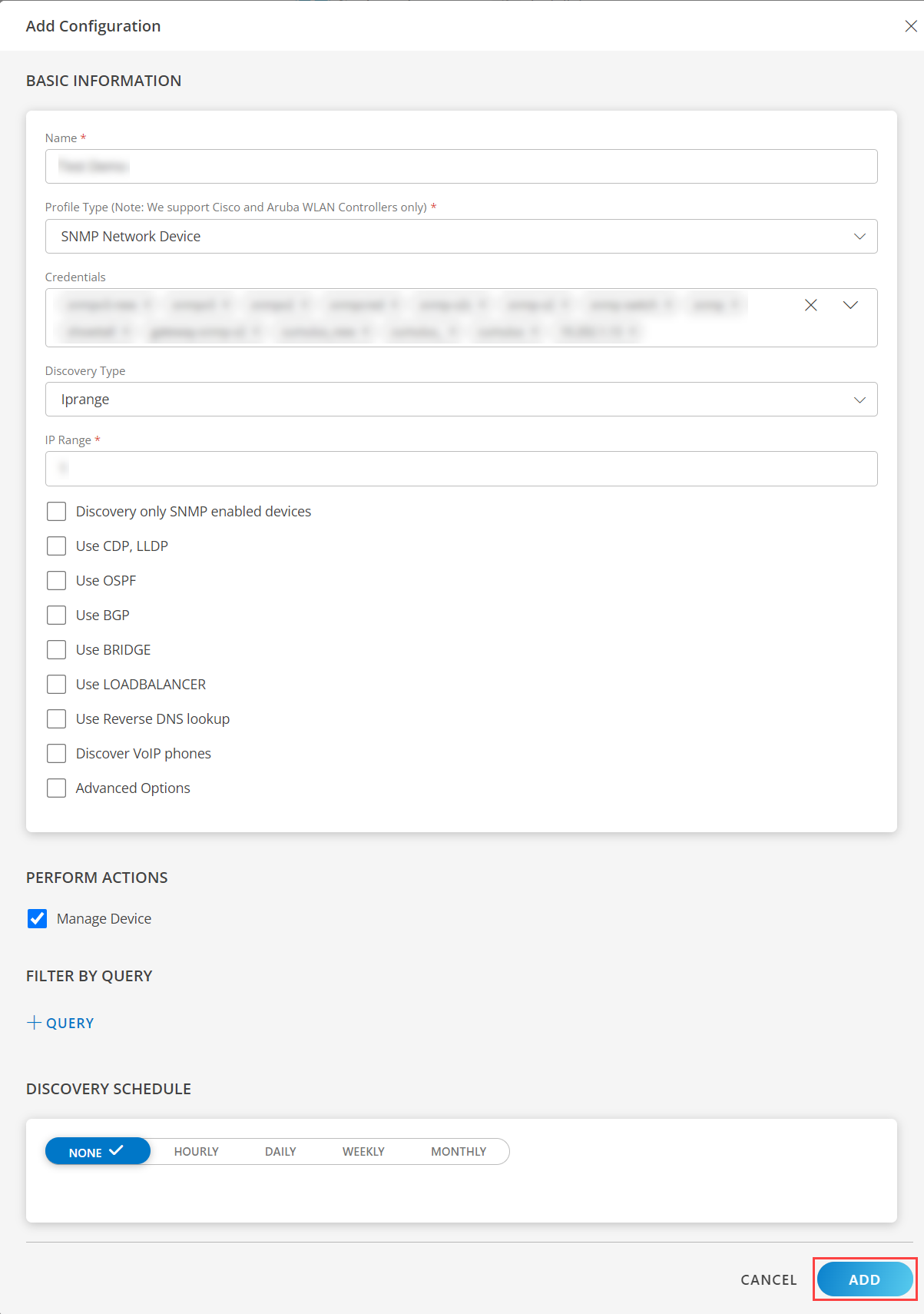 SNMP | OpsRamp Documentation